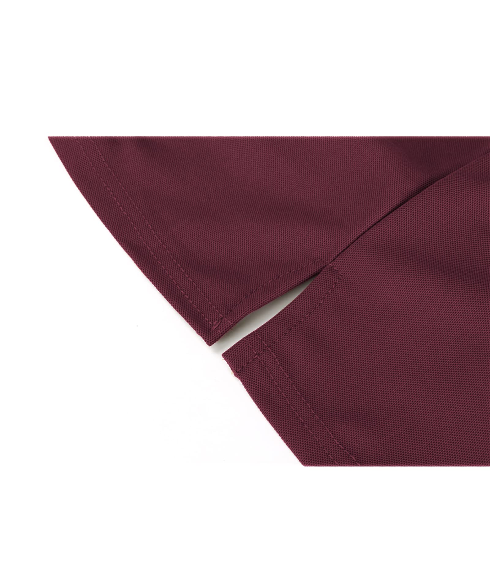 SCODI Mens Polo Shirts Performance Short Sleeve Tactical Shirts Athletic Golf Shirt 012-Wine Red 2XL