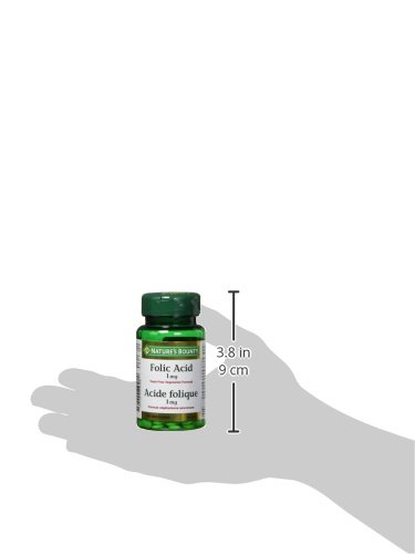 Nature's Bounty Folic Acid 1 mg 150 Tablets (Packaging May Vary)