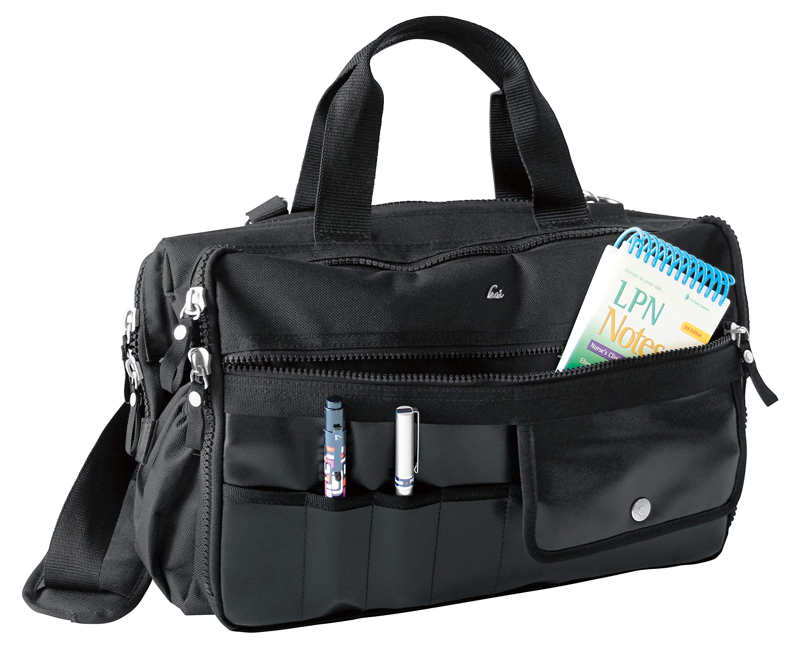 KOI Unisex Nurse Bag Black