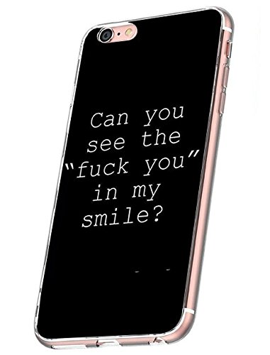 Case Snap on iPhone 6 6s 4.7 inch Can You See The Fuck You im My Smile
