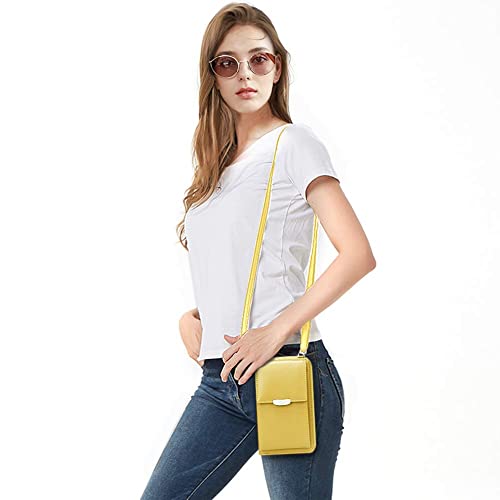 OIDERY Small Crossbody Phone Bags Cellphone Wallet Purse for Women with Credit Card Slots