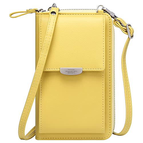 OIDERY Small Crossbody Phone Bags Cellphone Wallet Purse for Women with Credit Card Slots