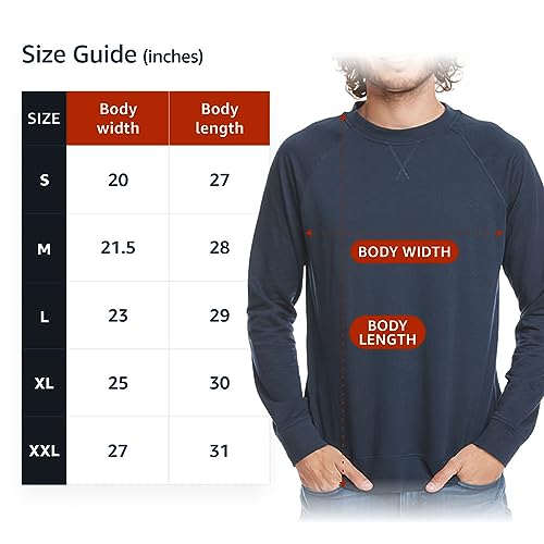 Be the Change Raglan Sweatshirt - Men Gift Ideas - Gifts for Men - Heather Gray, XL