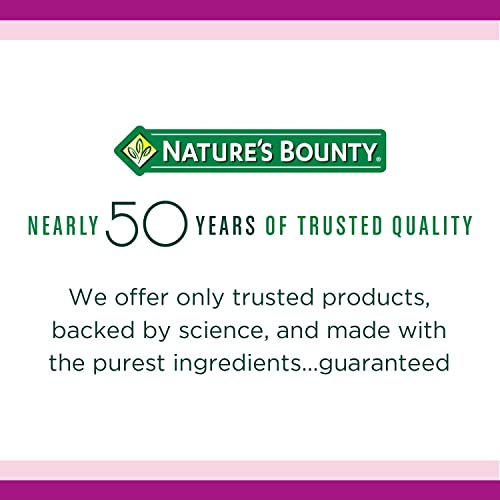 Nature's Bounty Stunning Complexion Skin Care Dietary Supplement Gummies Optimal Solutions, 30 mg Zinc, Mixed Berry Flavor, 60 Count