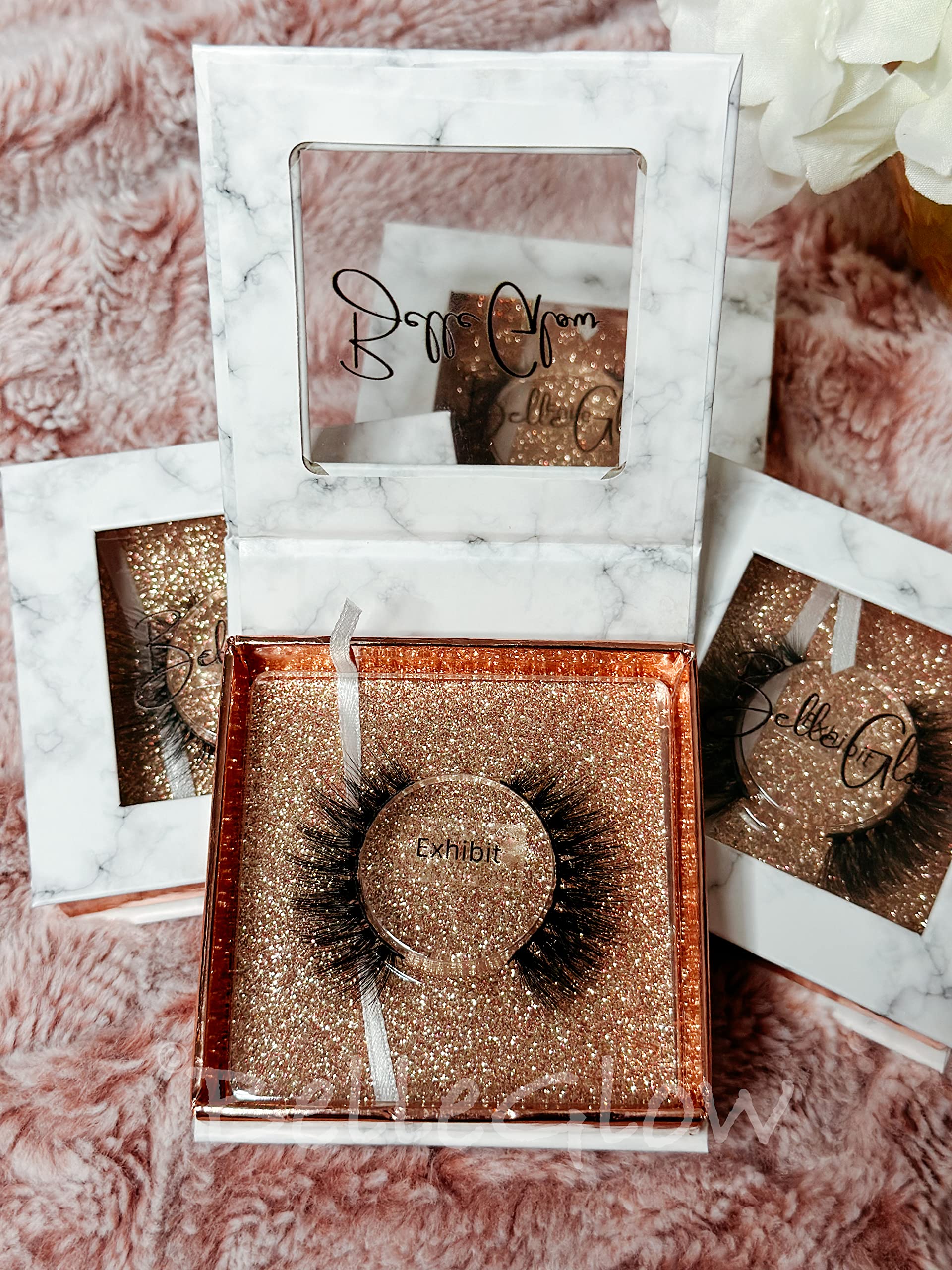 3D 15mm Natural Fluffy Wispy Dramatic Eyelashes (Exhibit)