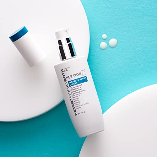 Peter Thomas Roth | Peptide 21 Wrinkle Resist Serum | Peptides and Neuropeptides Help Improve the Look of Fine Lines, Wrinkles, Elasticity, Radiance, Uneven Skin Tone and Texture
