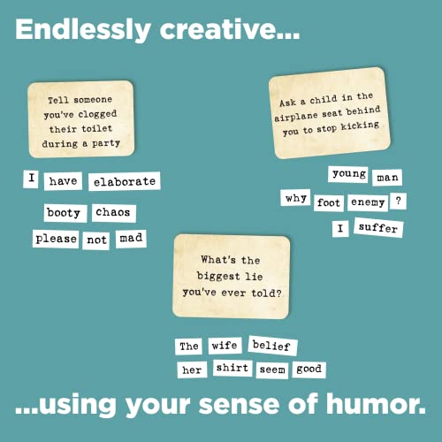 Ransom Notes - The Ridiculous Word Magnet Party Game