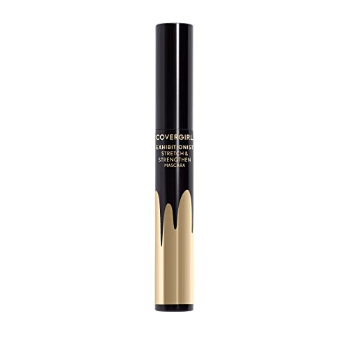 COVERGIRL Exhibitionist Stretch & Strengthen Mascara Very Black, 0.3 Fl Oz