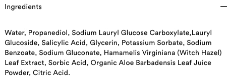 wfi Good Molecules Salicylic Acid Acne Foaming Cleanser 5 Oz. Exfoliates and Removes Surface Oil, Impurities, and Buildup.