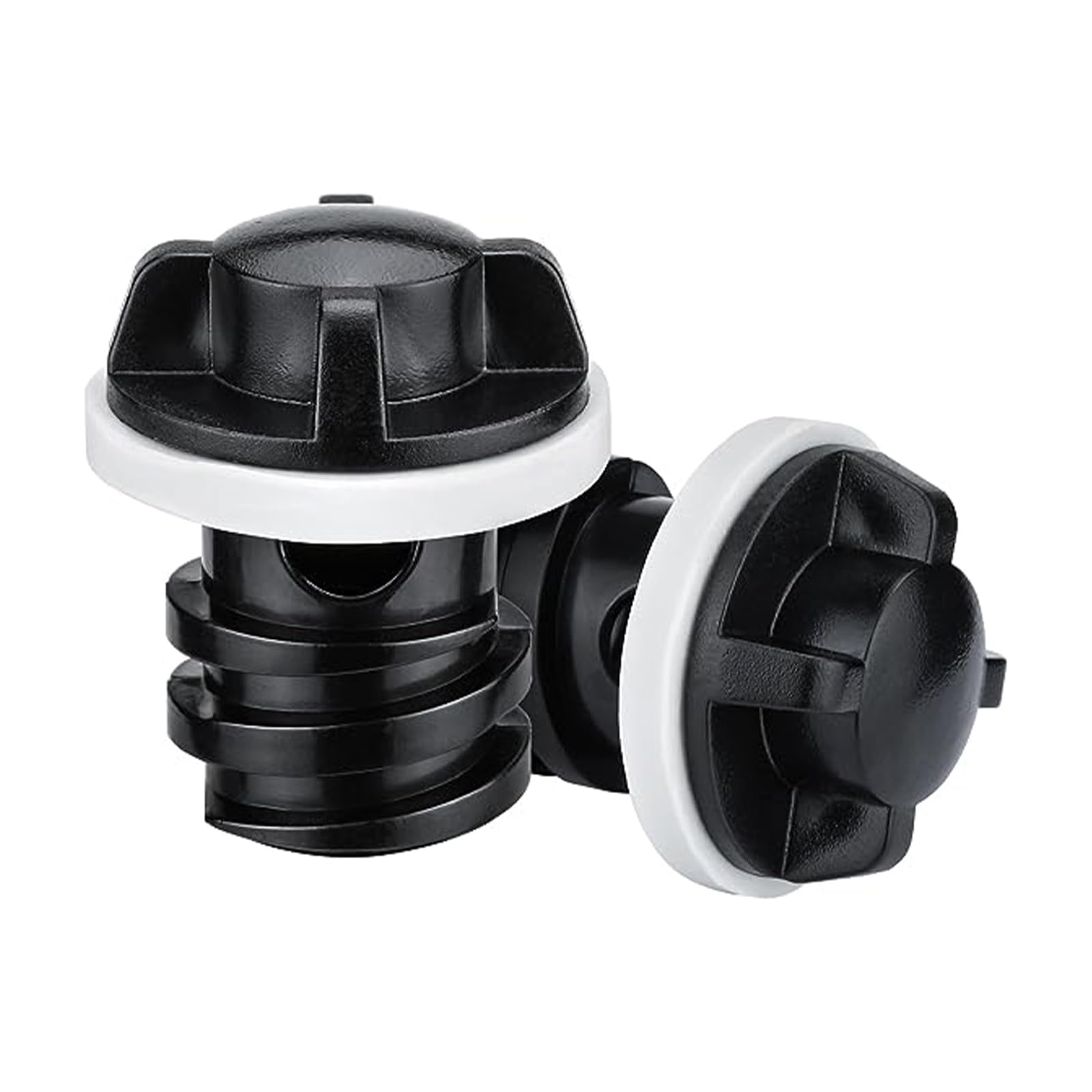 2pcs Cooler Drain Plugs, Cooler Drain Plug Kit Cooler Drain Plug Replacement Compatible with Yeti's Line of Roadie Tundra ORCA Cooler Tank Cooler Water Tank Ice Bucket Accessories