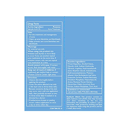Peter Thomas Roth | Goodbye Acne AHA/BHA Acne Clearing Gel | Face Body Spot Treatment, Maximum-Strength Acne Spot Treatment for Blemishes and Pores