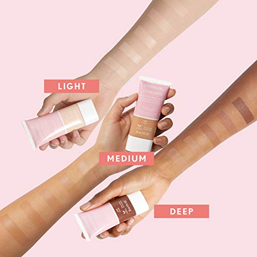 Covergirl, Clean Fresh Skin Milk Foundation, Fair/Light, 1 Fl Oz (Pack of 1)