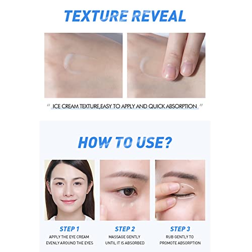 Grospe Avocado Eye Cream Elastic Moisturizing Eye Cream Remove Pouches Dark Circles Anti-Wrinkle Diminishing Eye Lines Lifting Firming