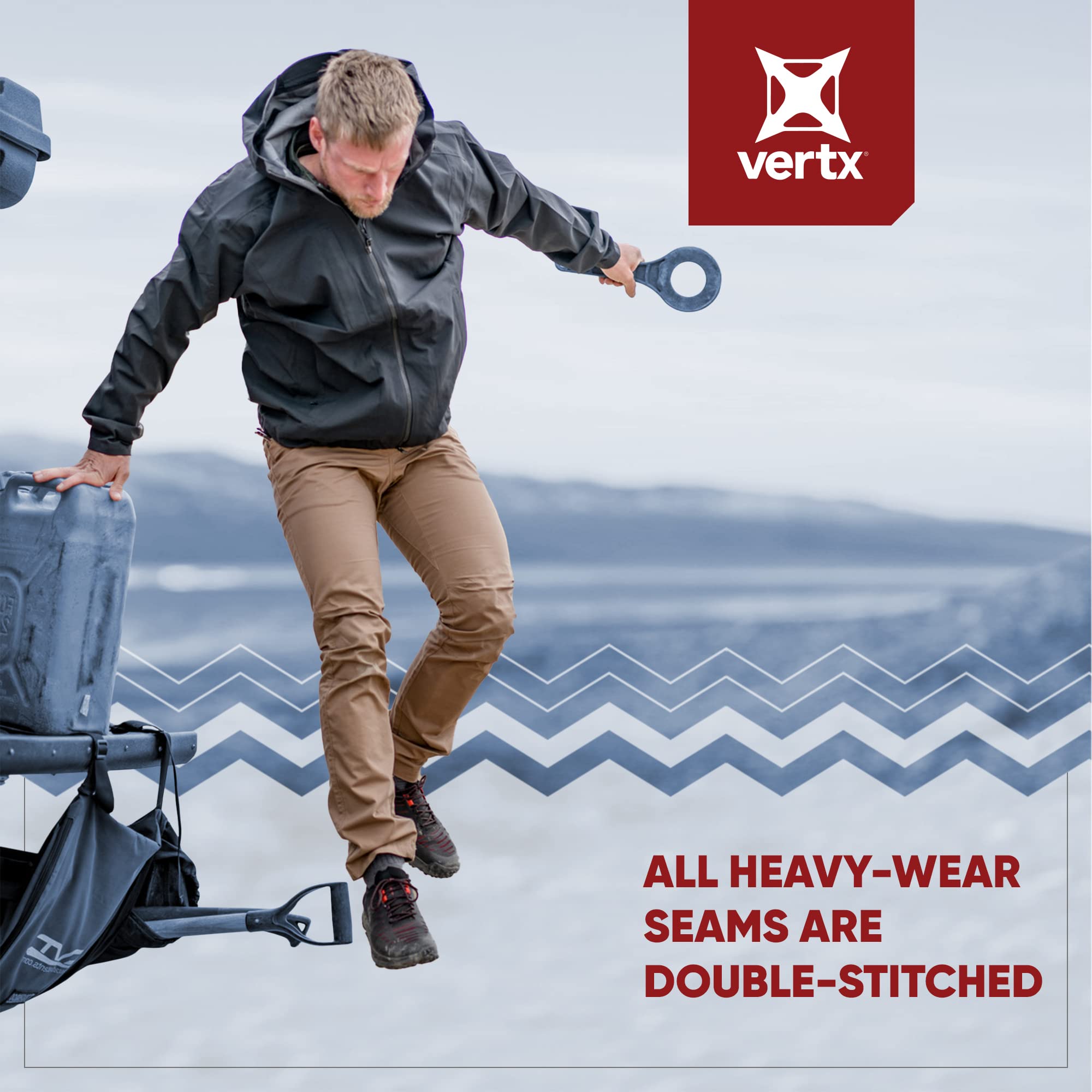 Vertx Men's Standard Cutback Slim Fit Pants Tactical Gear with Pockets Lightweight Stretch Quick Dry Odor Control Outdoor Pant, DEEP Navy, 40W x 32L