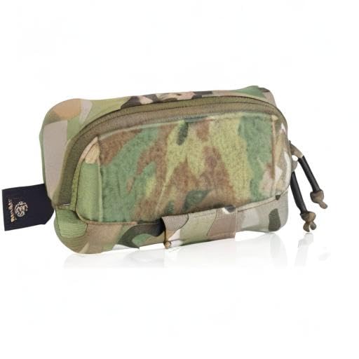 PETAC GEAR Tactical Molle Admin Pouch, Small Organizer Pocket for Tactical Vest/EDC Gun Belt/molle Platform. (MC)
