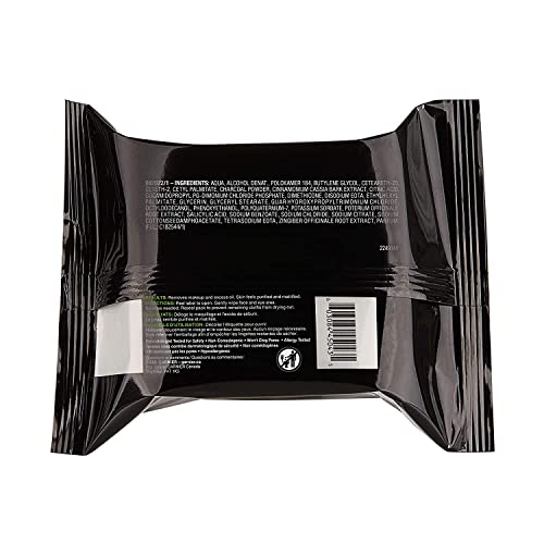 Garnier Skinactive Clean + Purifying Oil-Free Towelettes 25 Count (3 Pack)