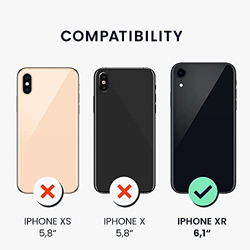 kwmobile Case Compatible with Apple iPhone XR Case - TPU Silicone Phone Cover with Soft Finish - Lemon Yellow