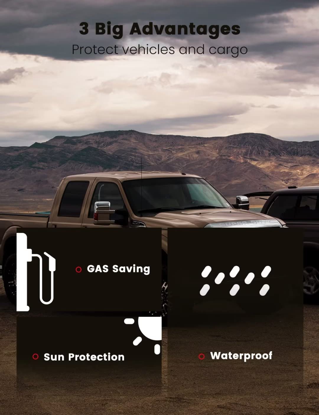 Logan Tonneau Cover Soft Roll up for 2015-2023 F150,Truck Bed Covers Compatible with 2015-2023 F150 6.5FT