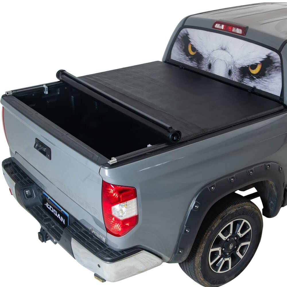 Logan Tonneau Cover Soft Roll up for 2015-2023 F150,Truck Bed Covers Compatible with 2015-2023 F150 6.5FT