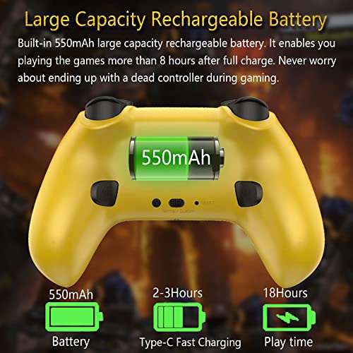 Joso Mobile Game Controller for iPhone iPad, Direct Play, Bluetooth Gaming Gamepad Joystick Works with Most iOS, iPad, MFi Games, Call of Duty Mobile(COD), Genshin Impact, Asphalt 9, Real Racing 3