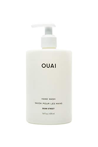 OUAI Hand Wash and Hand Lotion, Moisturizes and Exfoliates with Daily Use, Made with Jojoba Esters, Avocado and Rosehip Oils, Dean Street Scent, 16 oz each…