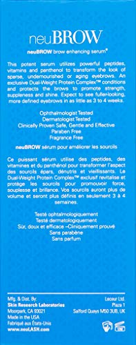 Skin Research Laboratories NeuBrow Brow Enhancing Serum, 0.2 Fl Oz