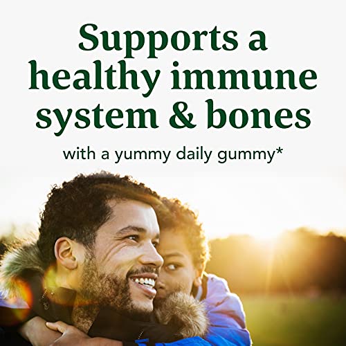 MegaFood D3 1000 IU (25 mcg) Gummy - Vitamin D Supplement for Bone, Muscle & Immune Support - Non-GMO, Gluten-Free - Mixed Fruit - 70 Count