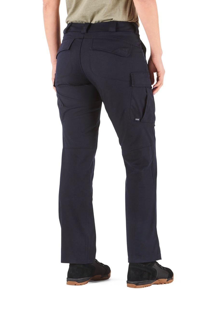 5.11 Tactical Women's Stryke Pants, Regular Fit, Gusseted, 12 Pockets, Style 64386, Dark Navy, Women's 10 Regular