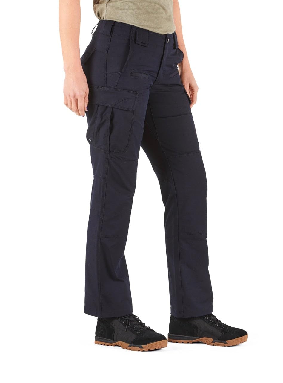 5.11 Tactical Women's Stryke Pants, Regular Fit, Gusseted, 12 Pockets, Style 64386, Dark Navy, Women's 10 Regular