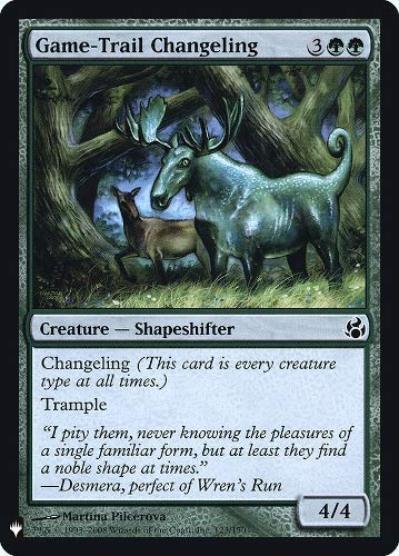 Magic: The Gathering - Game-Trail Changeling - Foil - Mystery Booster - Morningtide
