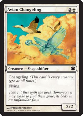 Magic The Gathering - Avian Changeling (6) - Modern Masters