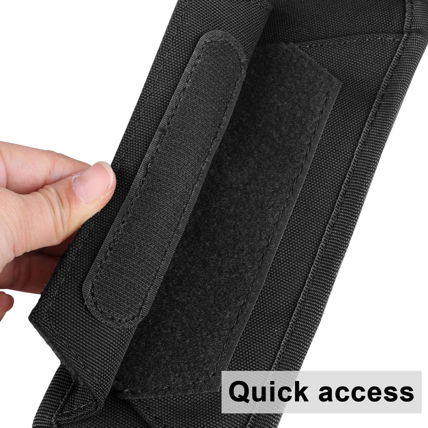 AMYIPO Luggage Duffel Bag Shoulder Pad 52" Universal Replacement Laptop Adjustable Shoulder Strap for Duffel Bag Strap Computer Bags Laptop Case Crossbody Bag Strap Pet Carrier (Black & Strap)