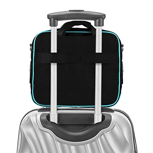 11" 12-inch Laptop Messenger Carrying Case Bag for Surface Pro 8 X 13, 7 12.3", Go 3 2 10.5", Laptop Go 12.4" (Blue)