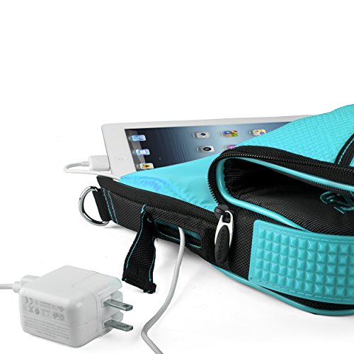 11" 12-inch Laptop Messenger Carrying Case Bag for Surface Pro 8 X 13, 7 12.3", Go 3 2 10.5", Laptop Go 12.4" (Blue)