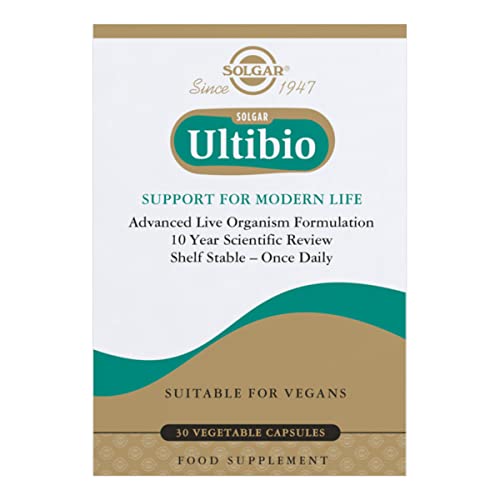 Solgar Probi 20 Billion, 30 Vegetable Capsules - Clinically Studied Probiotic - Supports Digestive Health - Helps With Occasional Gas & Bloating - Gluten Free, Dairy Free, Vegetarian - 30 Servings