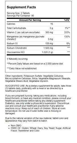 Solgar Glucosamine Chondroitin Complex, Extra Strength, 270 Tablets