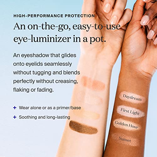 Supergoop! Shimmershade, First Light - 0.18 oz - Long-wearing Cream Eyeshadow with Broad Spectrum SPF 30 Sunscreen - Instantly Brightens Eye Area - Won’t Crease, Flake or Fade