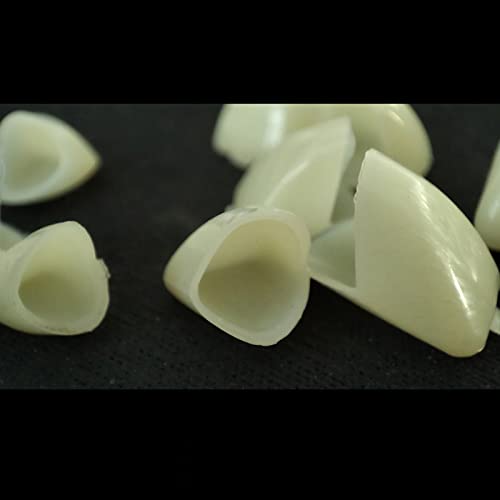 10pcs Dental Oral Fake Teeth Tooth Covers molds with 3Colors Repair Snap on Smile Veneers Dentures Adhesive Beads Cosmetic Kits