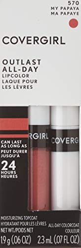 COVERGIRL Outlast All-Day Lip Color With Topcoat, My Papaya