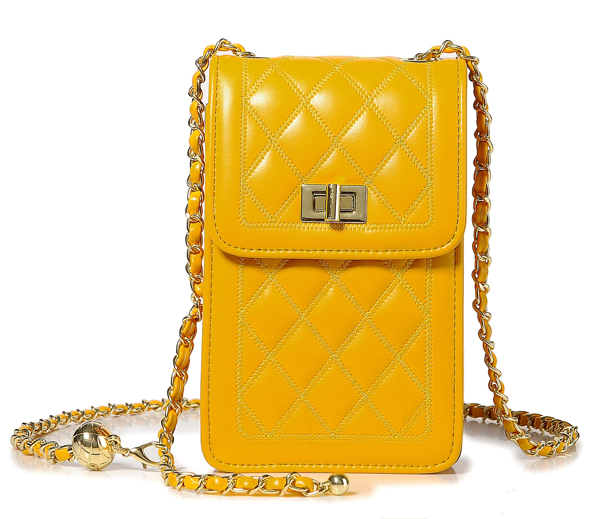 FSD.WG Women Small Crossbody Cell Phone Purse Leather Phone Purse Mini Messenger Shoulder Handbag Wallet