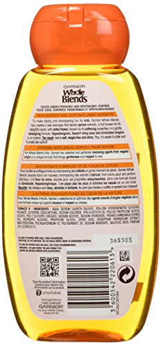 Garnier Whole Blends Kids 2-in1 Shampoo, Apricot and Cotton Flower 250 mL