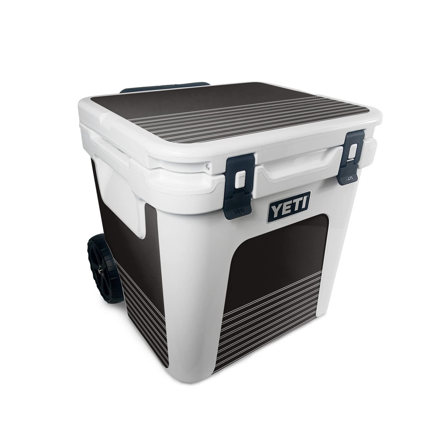 MightySkins Skin Compatible with Yeti Roadie 48 Wheeled Cooler - Pinstripe | Protective, Durable, and Unique Vinyl Decal wrap Cover | Easy to Apply, Remove, and Change Styles | Made in The USA