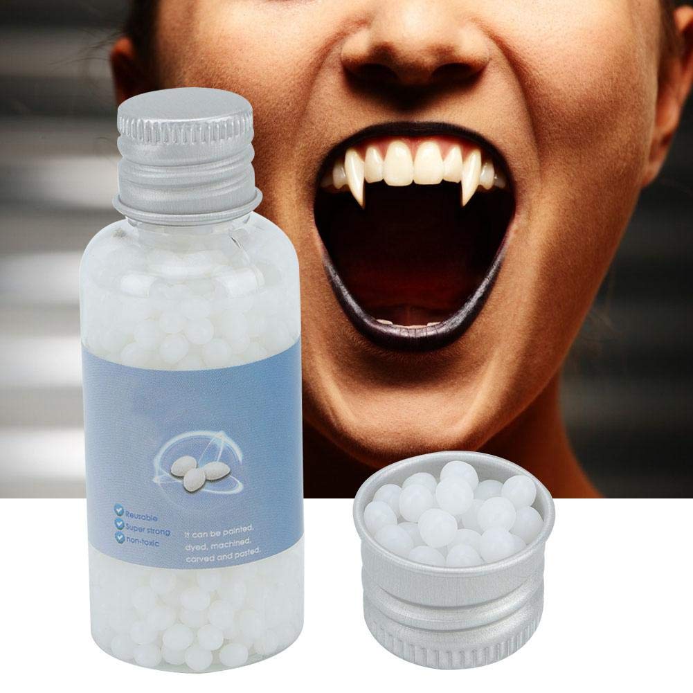 PAER 20g Teeth Repair Kit, Temporary Teeth Replacement Kit, Do it Yourself Thermal Fitting Beads, Tooth Repair Glue, Moldable False Teeth for Snap On Instant and Confident Smile