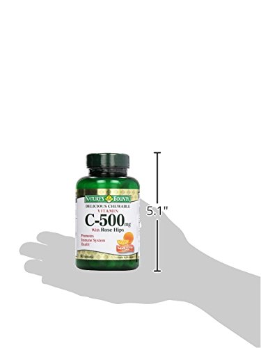 Nature's Bounty, C-500 mg Delicious Chewable w/ Rose Hips Tablets, 90 ct