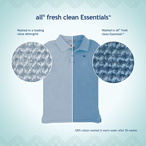 all Fresh Clean Essentials Laundry Detergent, Sulfate Free and Fragrance Free, 30 Fl Oz (Pack of 1)
