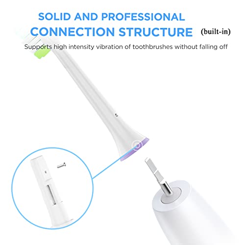 Toothbrush Replacement Heads for Philips Sonicare, Electric Replacement Toothbrush Head Compatible with Phillips Sonic Care Snap on Brush, 10 Pack