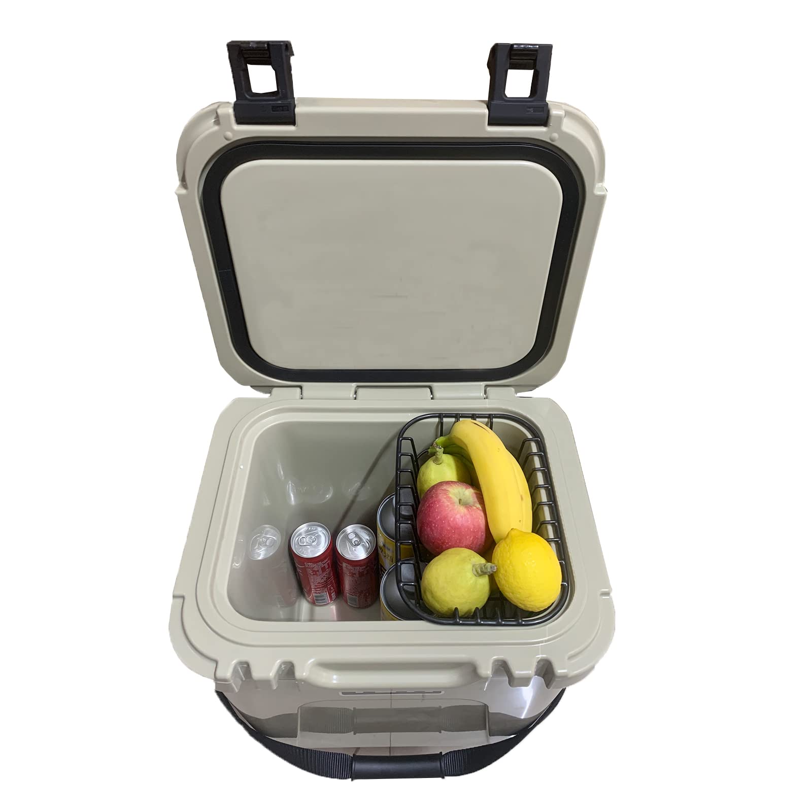 CORRBPEN Cooler Basket, 1-Pack, Compatible with YETI Roadie 24 Wire Cooler Rack, Will Keep Smaller Items Dry and Hold Fruit, Utensils, etc.