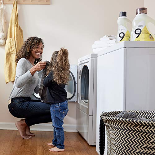 9 Elements Liquid Laundry Detergent, Eucalyptus Scent, 46 Oz, 46 Fl Oz