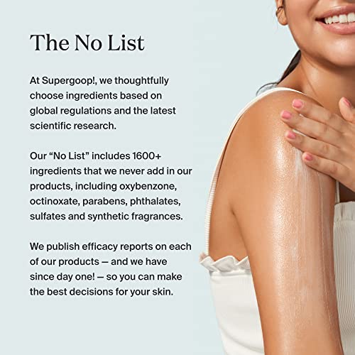 Supergoop! SPF Bestsellers Starter Kit - Reef-Friendly, Broad Spectrum Sunscreen for Face & Body - Includes Play Everyday Lotion SPF 50, Unseen Sunscreen, Glowscreen SPF 40 & Reusable Pouch