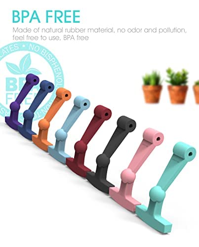 ALIENSX Universal Replacement Lid Latches for Yeti Tundra and Roadie Coolers, Durable Rubber T-Latch Design, Helps Save Fingers/Knuckles, fits Yeti, RTIC & Other Related Coolers (Aqua)